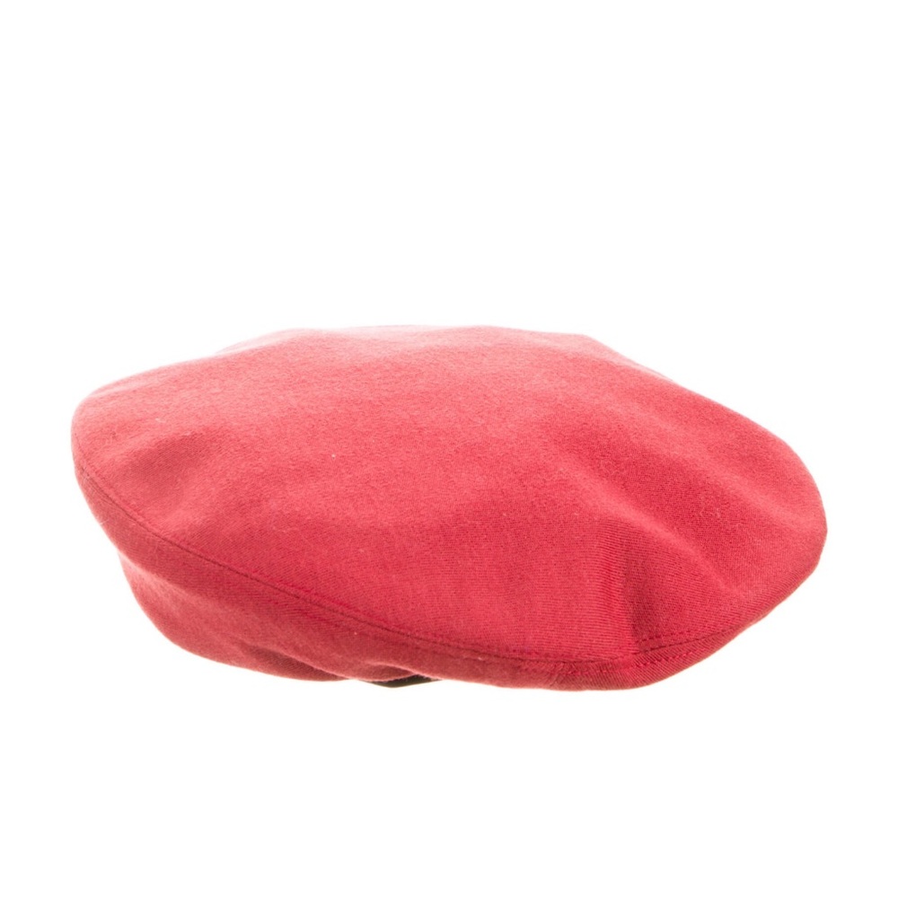 Vintage Chanel Red Wool Beret - Gem